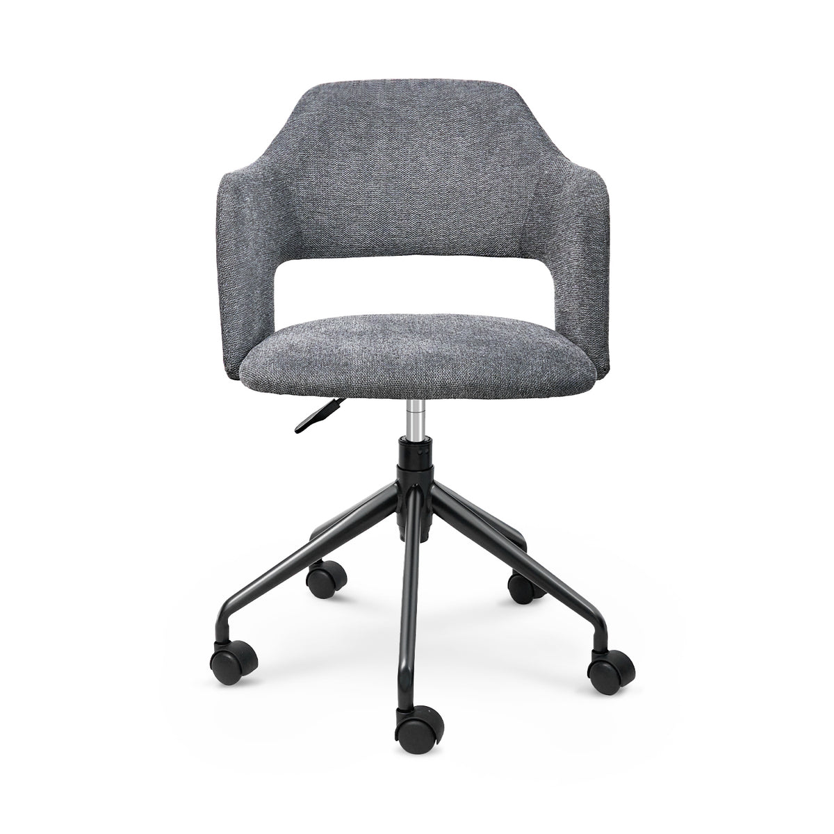 Hawsaiy Modern Office Chair with Smooth Rolling Casters for Home Offic ...